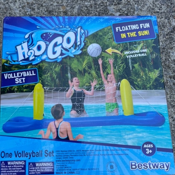 BestWay | Toys | Pool Volleyball Inflatable Set For Beach Pool Water ...